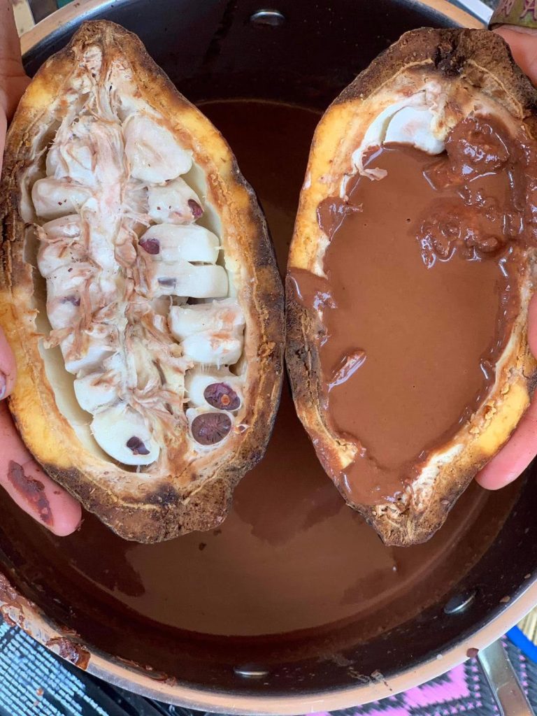1kg (3x333 grams) ♥ Raw Organic Cacao Paste from Peru - AJNA TEMPLE
